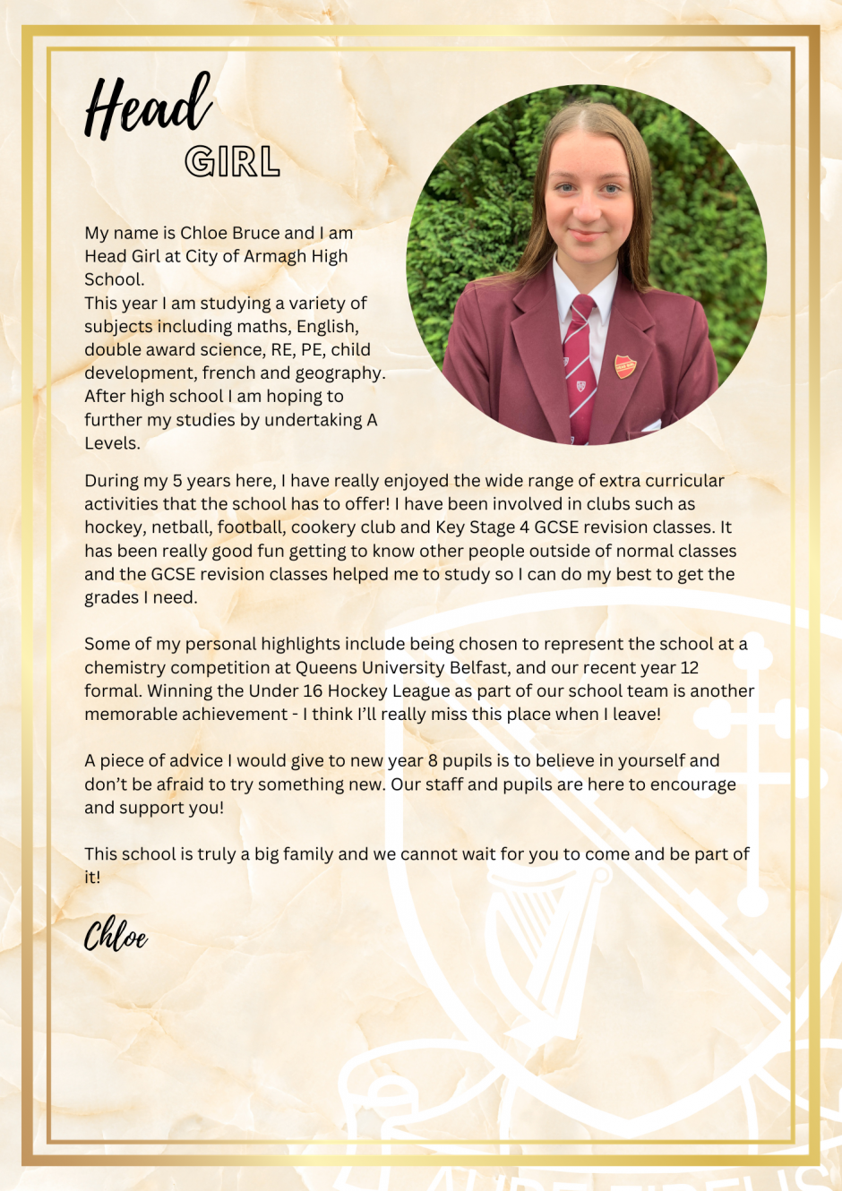 City of Armagh High School